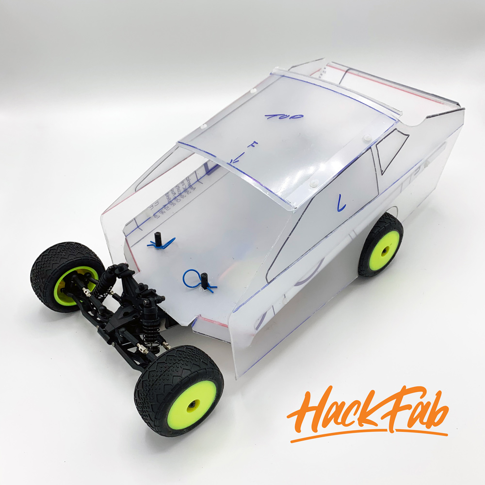 Mini-T 2.0 Oval Conversion (The original V1 kit) – HackFab RC